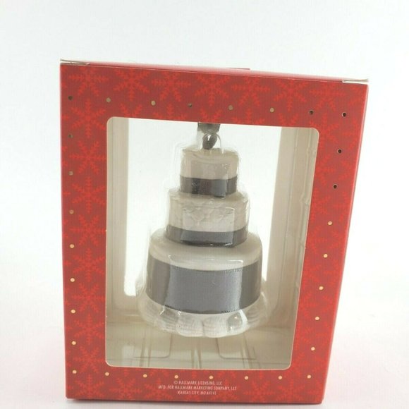 Hallmark | Holiday | Hallmark 28 Porcelain Wedding Cake Ornament New ...